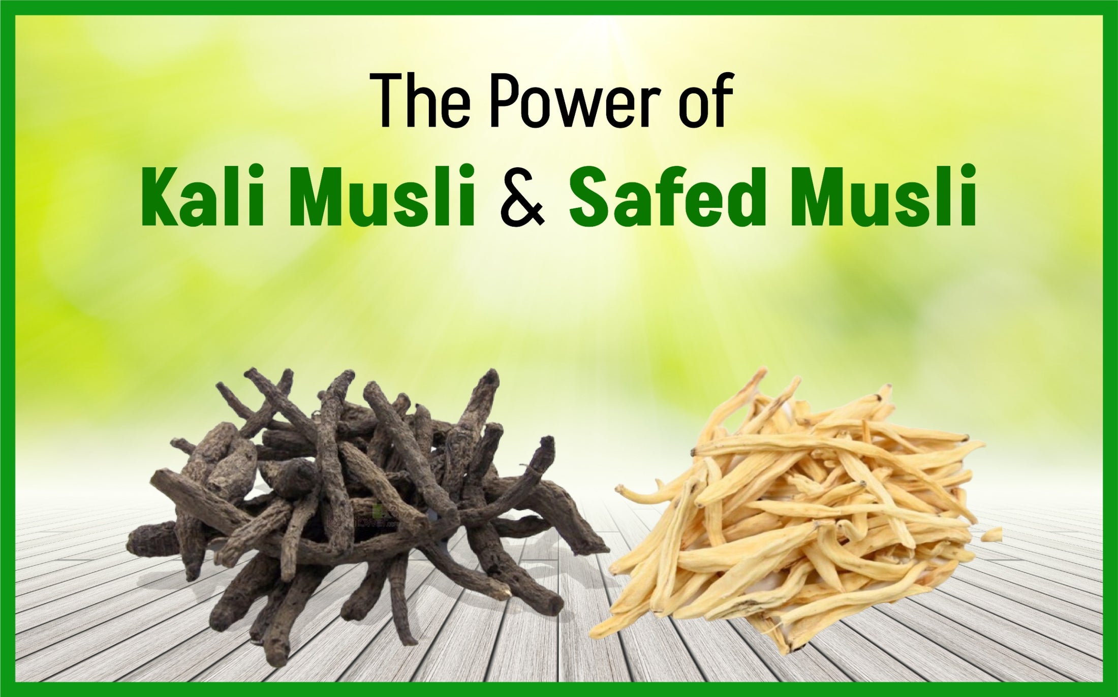 The Power of Kali Musli and Safed Musli | Uses & Benefits